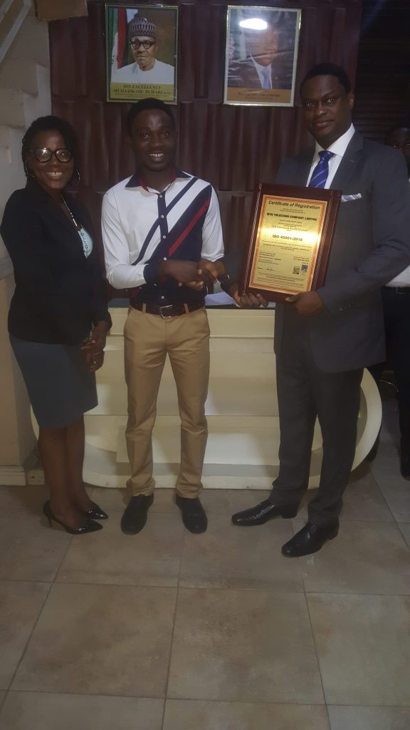 MYD Telecoms Ltd received the IQS Audits Ltd UK ISO 9001:2015 and ISO ...