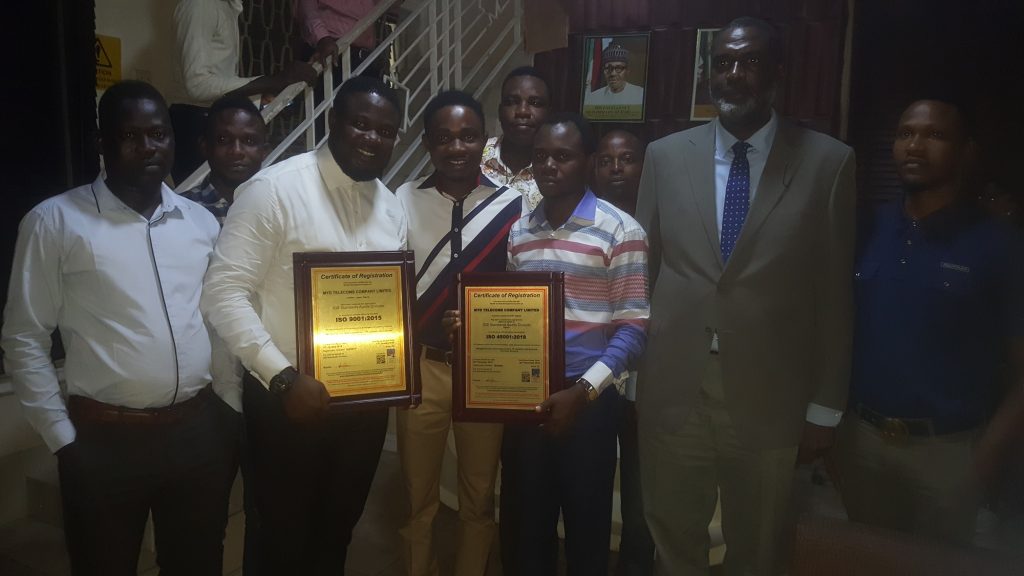 MYD Telecoms Ltd received the IQS Audits Ltd UK ISO 9001:2015 and ISO ...